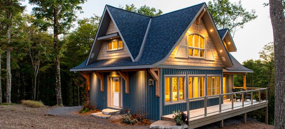 Cedar Homes | Award Winning Custom Homes | Post and Beam Cottage Plans